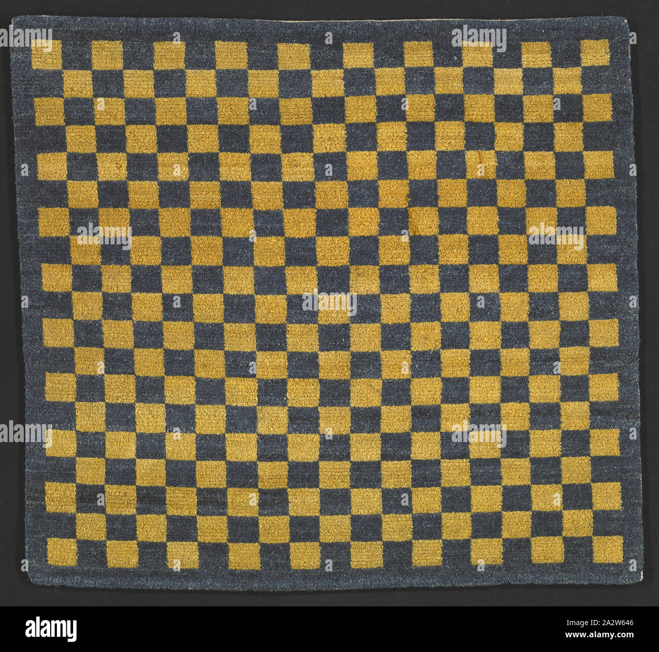 rug, 19th century, wool, cotton, 37 x 34-3/16 in., Textile and Fashion ...