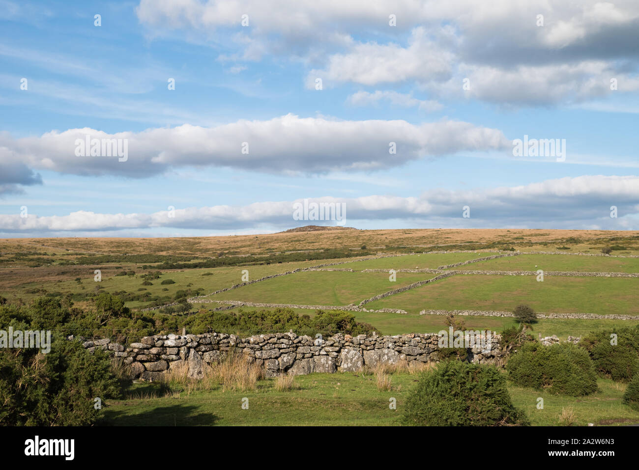 Devon dry stone walls hi-res stock photography and images - Alamy