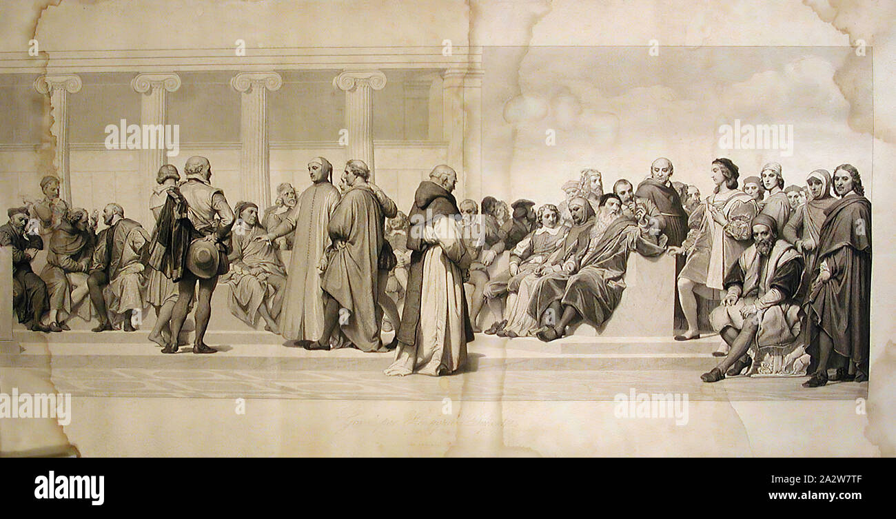 L'Hemicycle du Palais des Beaux-Arts (II), Louis Pierre Henriquel ...