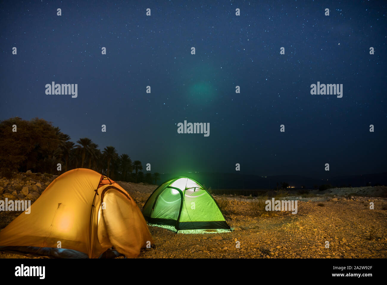 Illuminated beach sky night beach hi-res stock photography and images ...