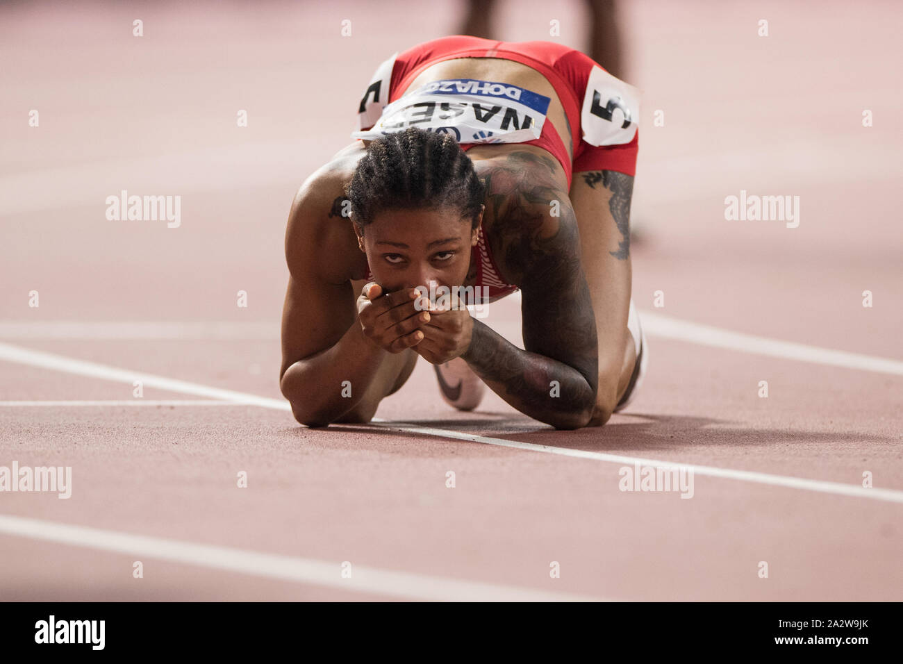 Doha, Qatar. 03rd Oct, 2019. Athletics, IAAF World Championship at ...