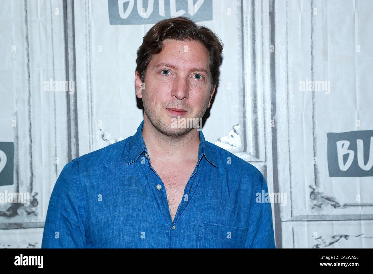 New York, USA. 2 October, 2019. Henry-Alex Rubin at the BUILD Speaker ...
