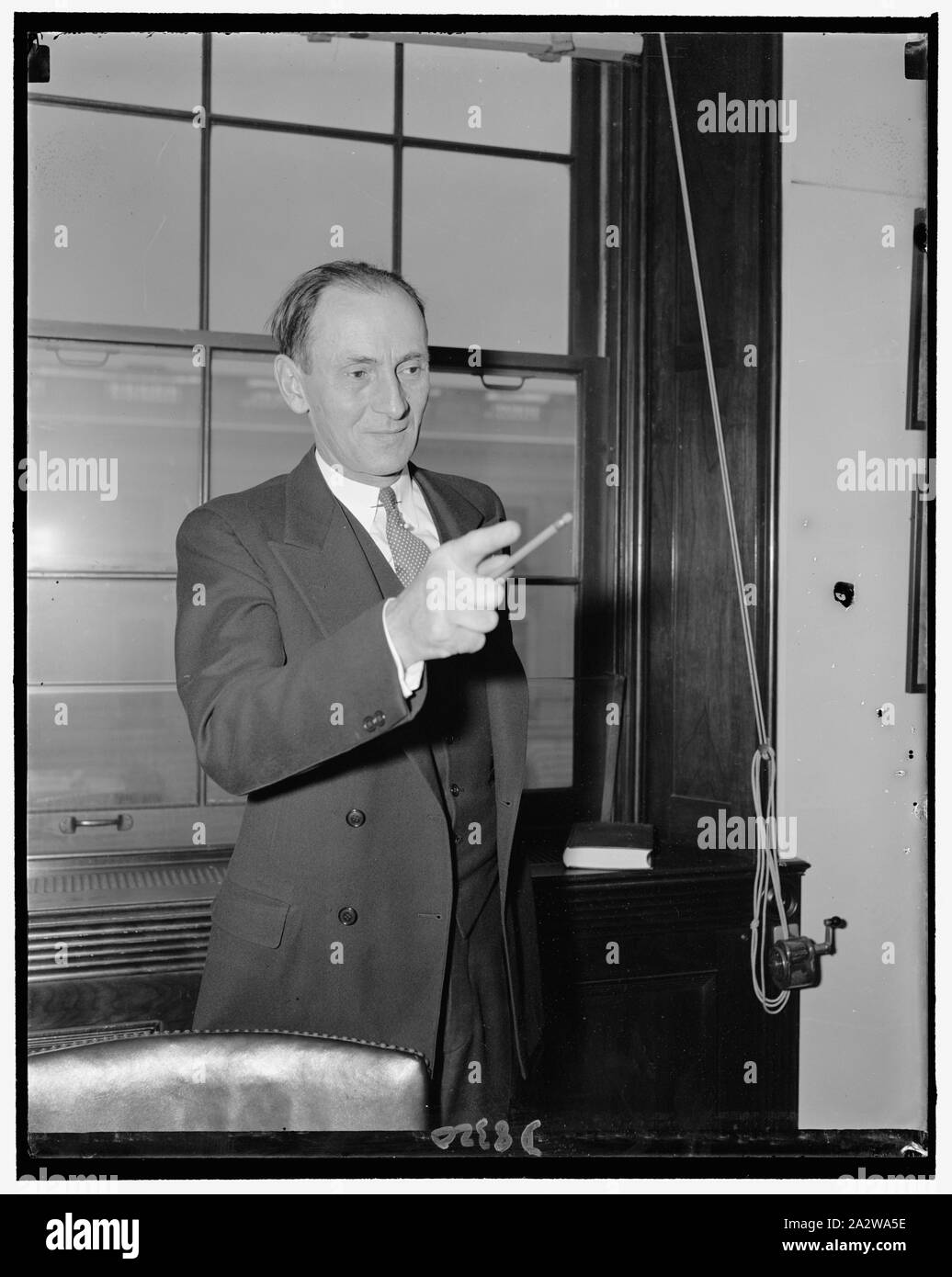 Rep. Charles I. Faddis, Democrat of Pa., Jan. 1940 Stock Photo - Alamy