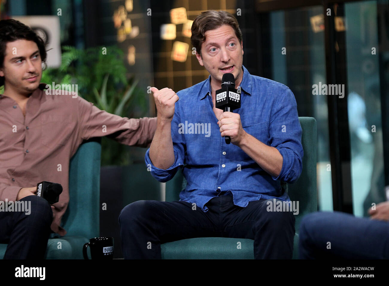 New York, USA. 2 October, 2019. Henry-Alex Rubin at the BUILD Speaker ...