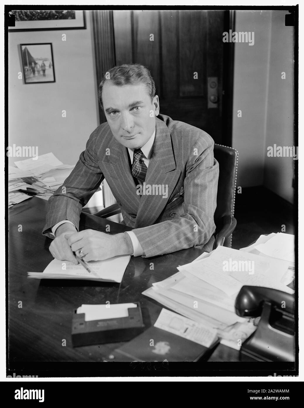 Rep. Clifford R. Hope, Republican of Kansas, Jan. 1940 Stock Photo - Alamy