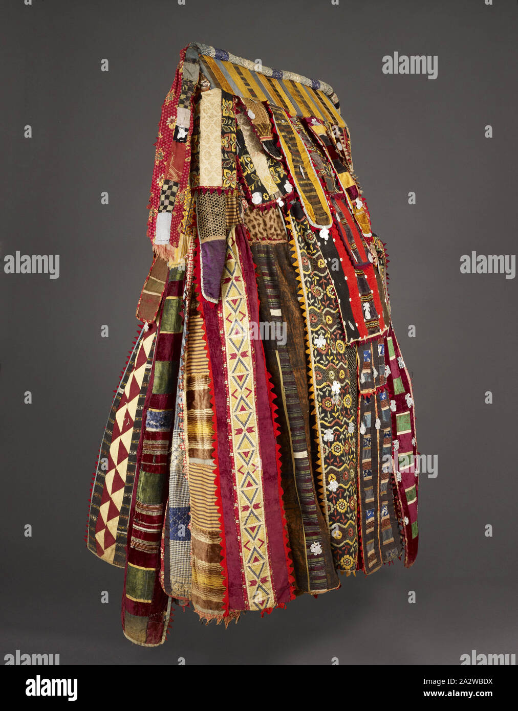 Egungun masquerade garment, Yoruba people, 1930-1970, cotton, wool ...