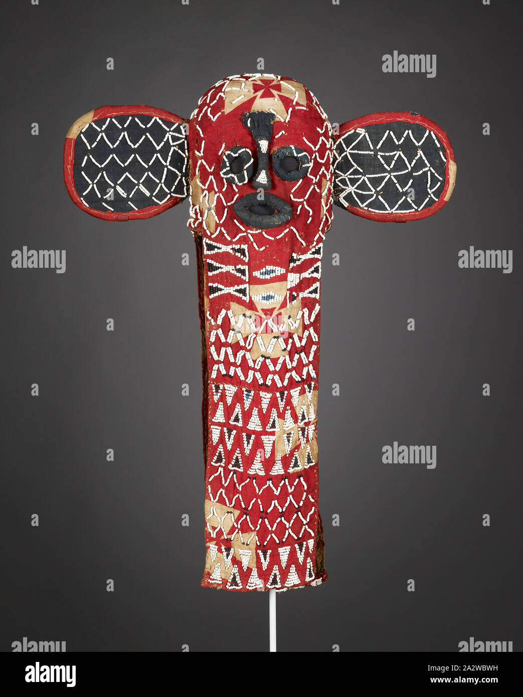 elephant helmet mask (Aka), Bamileke people, early to mid-20th century ...