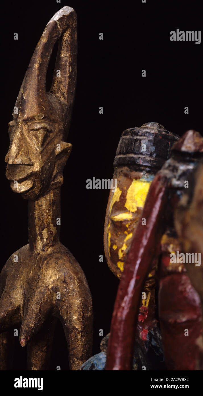 Magbo helmet mask for Oro association, Onabanjo of Itu Meko, late 19th ...
