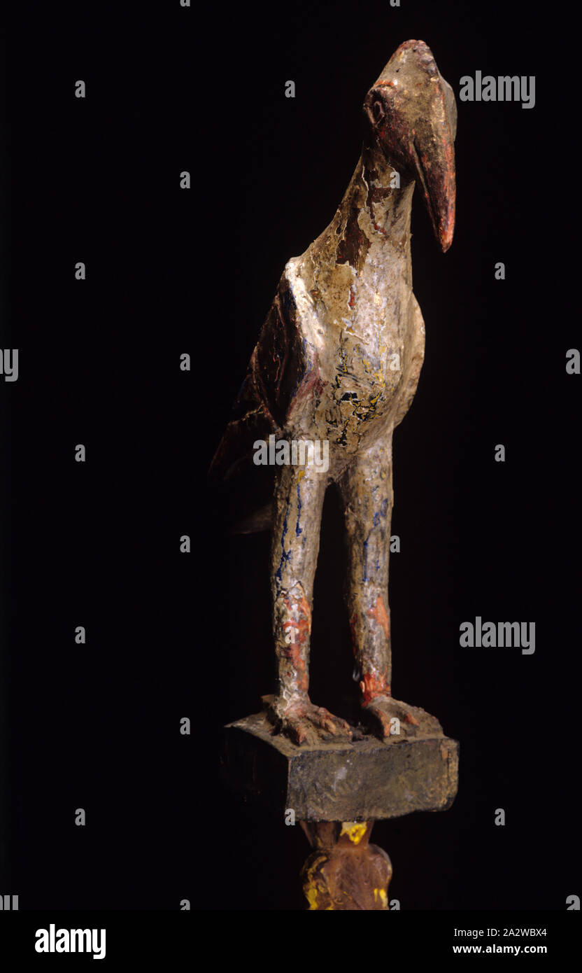 Magbo helmet mask for Oro association, Onabanjo of Itu Meko, late 19th ...