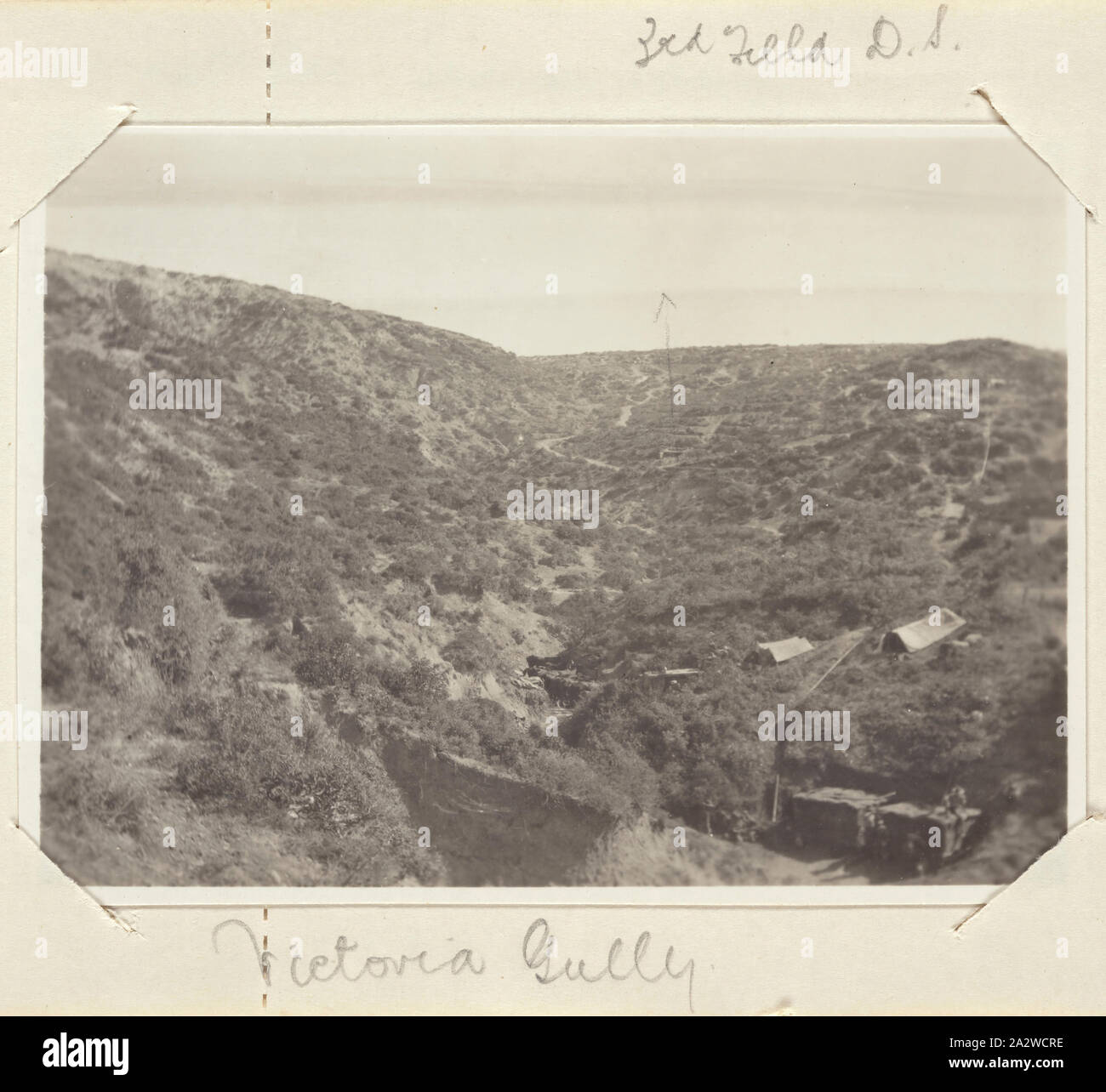 Photograph - 'Victoria Gully', Gallipoli, Turkey, Private John Lord ...
