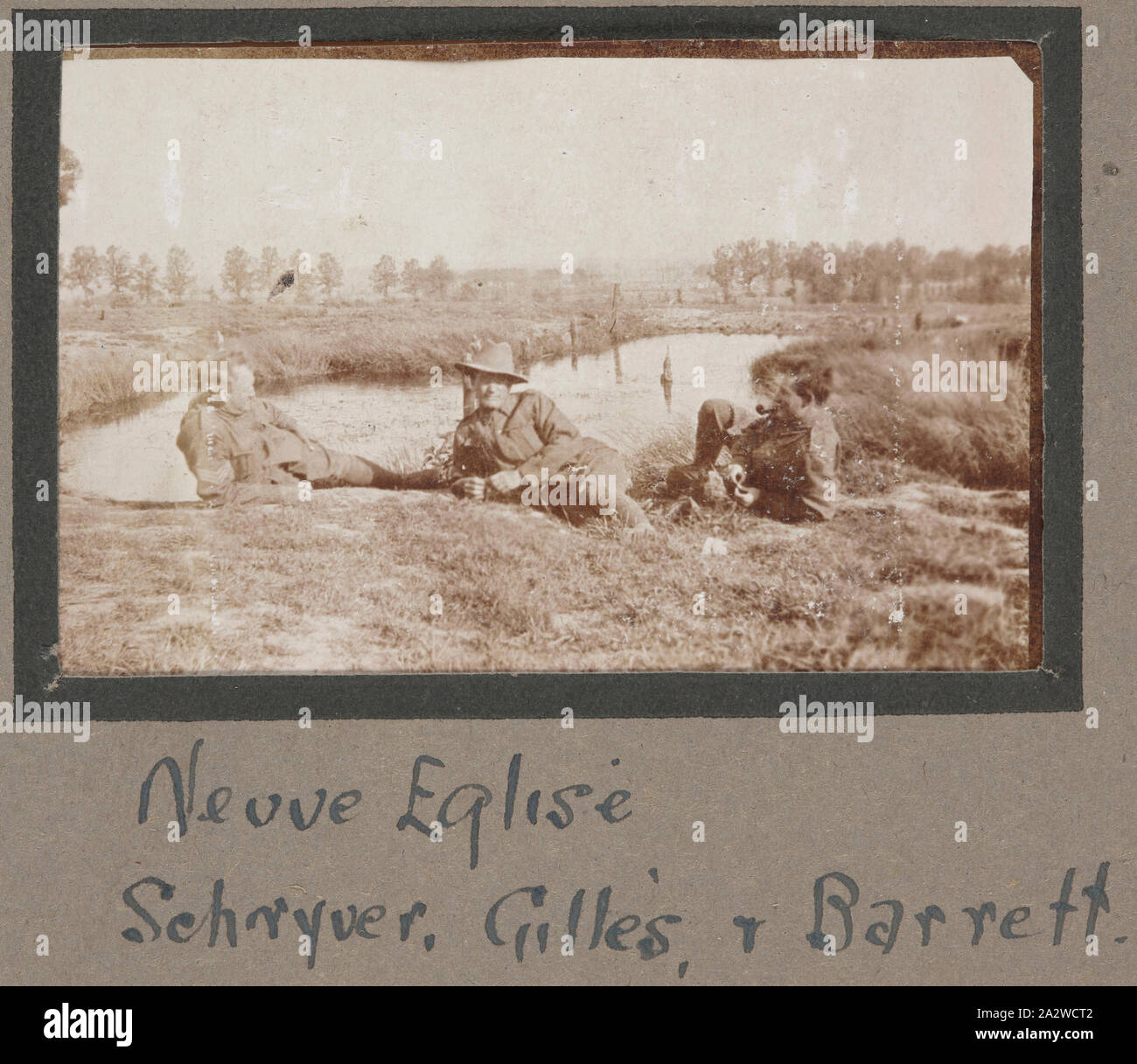 Photograph - 'Neuve Eglise', Belgium, Sergeant John Lord, World War I ...