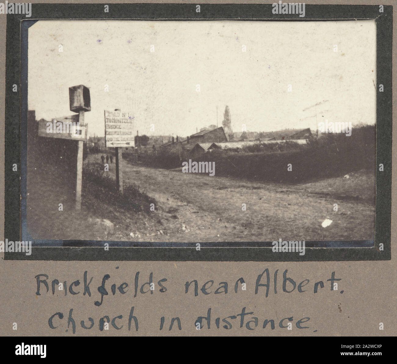 Photograph - 'Brickfields Near Albert', France, Sergeant John Lord ...