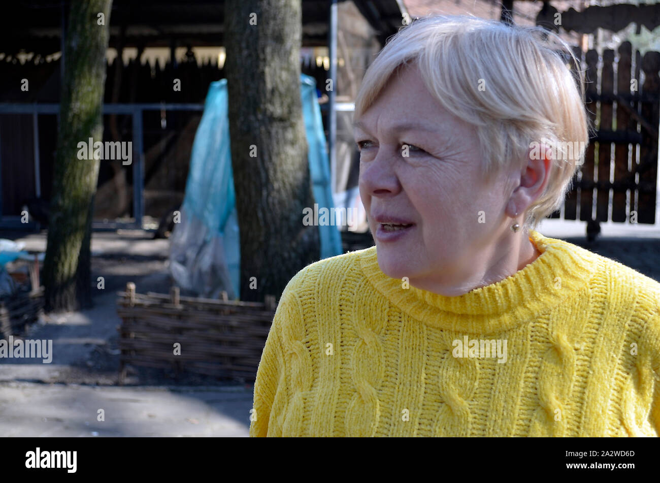 65 years old woman hi-res stock photography and images - Alamy