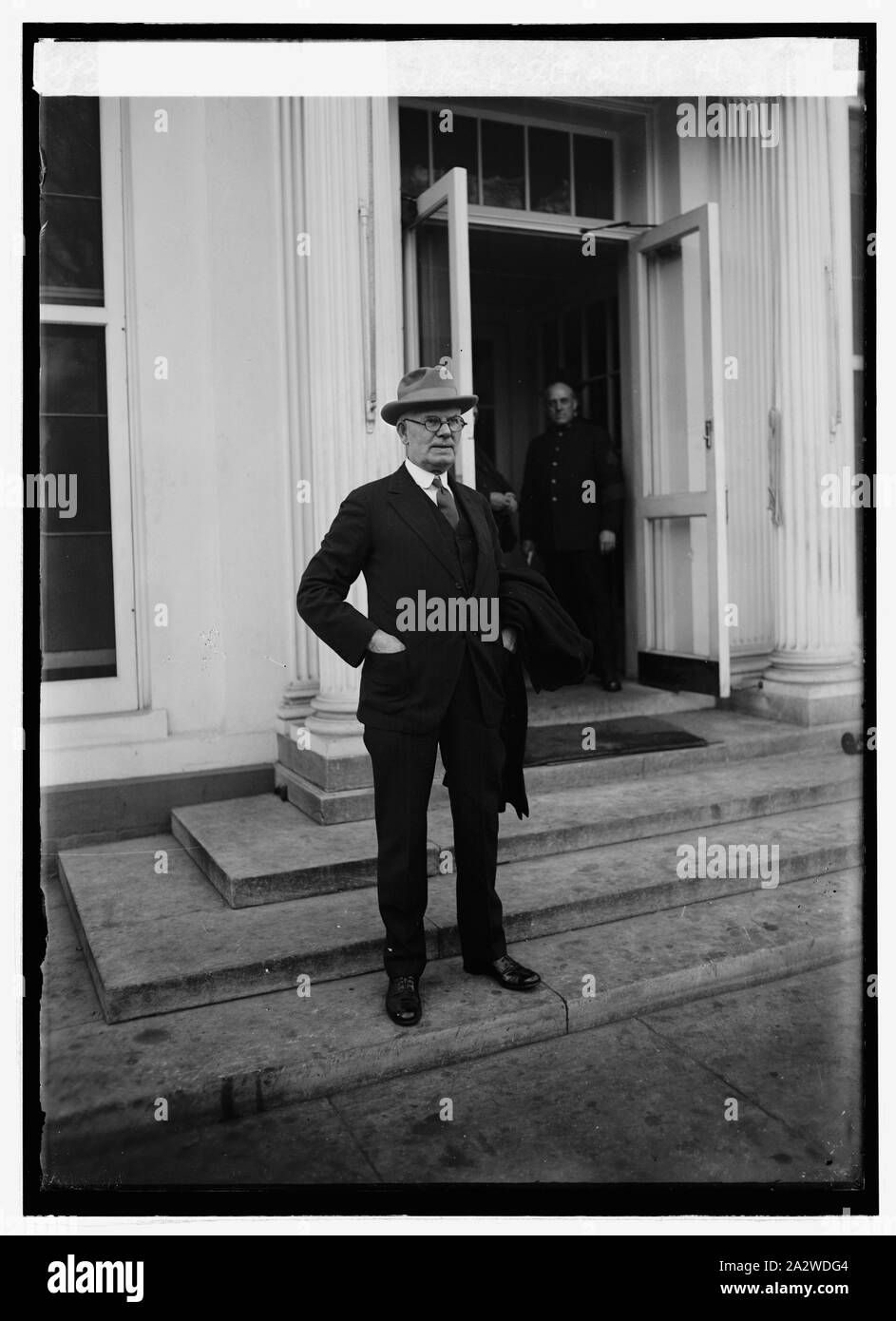 Rep. M.B. Madden of ILL. at W.H., i.e. White House, Washington, D.C ...