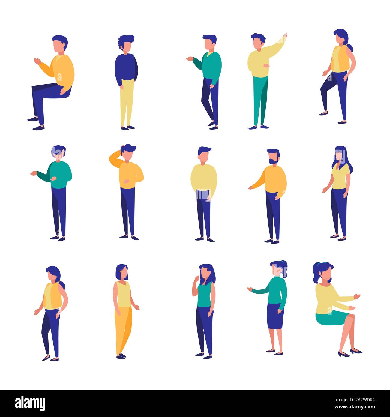 Humans behavior Stock Vector Images - Alamy