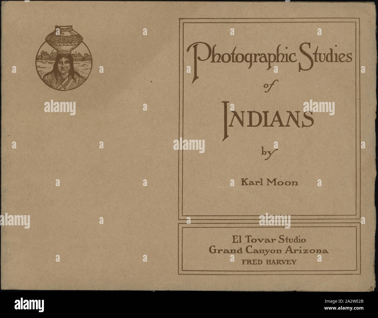 Booklet - 'Photographic Studies of Indians by Karl Moon', Grand Canyon ...