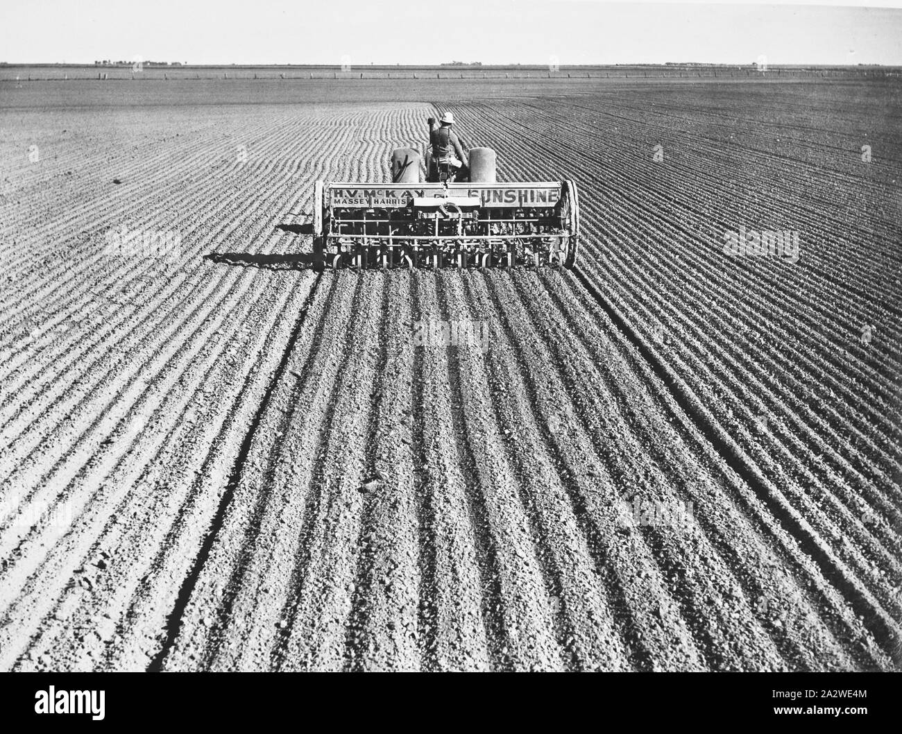 Sunshine massey harris tractor hi-res stock photography and images - Alamy