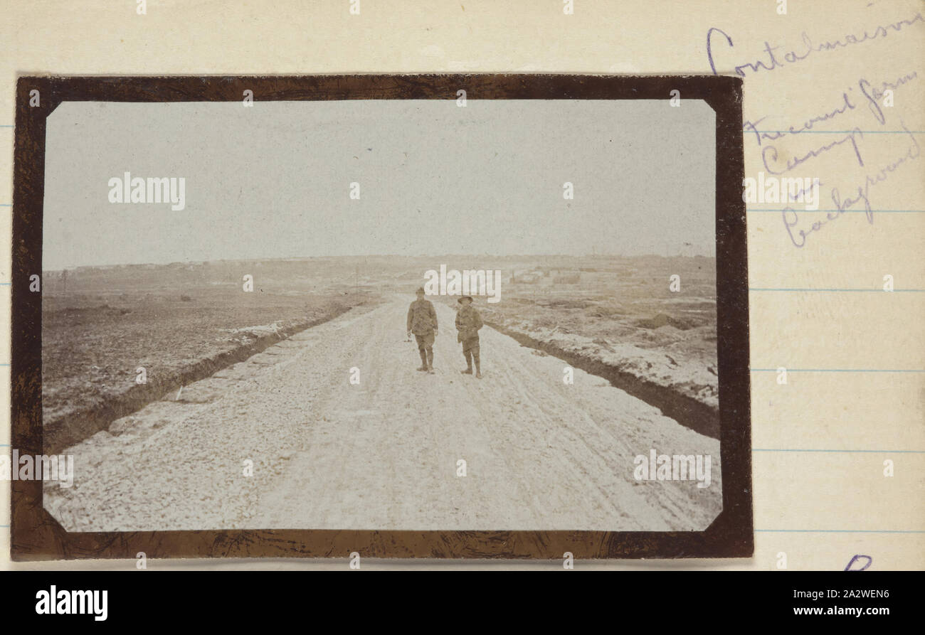 Photograph - Contalmaison, Fricourt Farm Camp, Somme, France, Sergeant ...