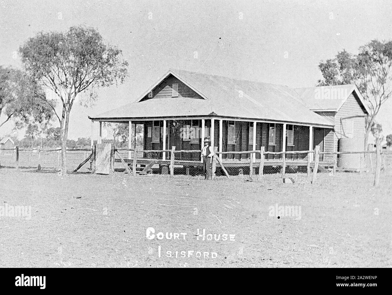 Negative - 'Court House', Isisford, Queensland, circa 1915, The ...