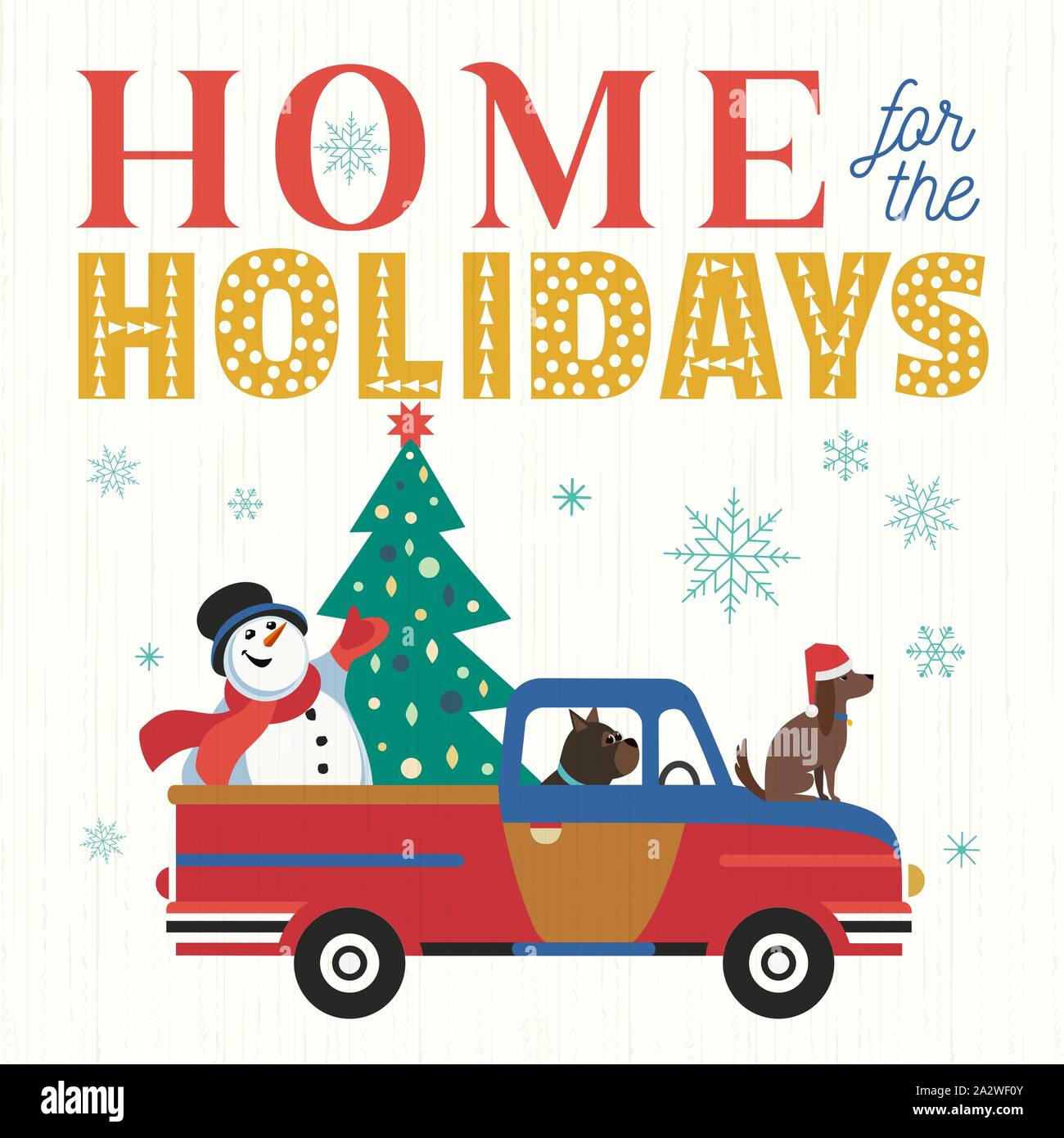 Family driving car holiday Stock Vector Images - Alamy
