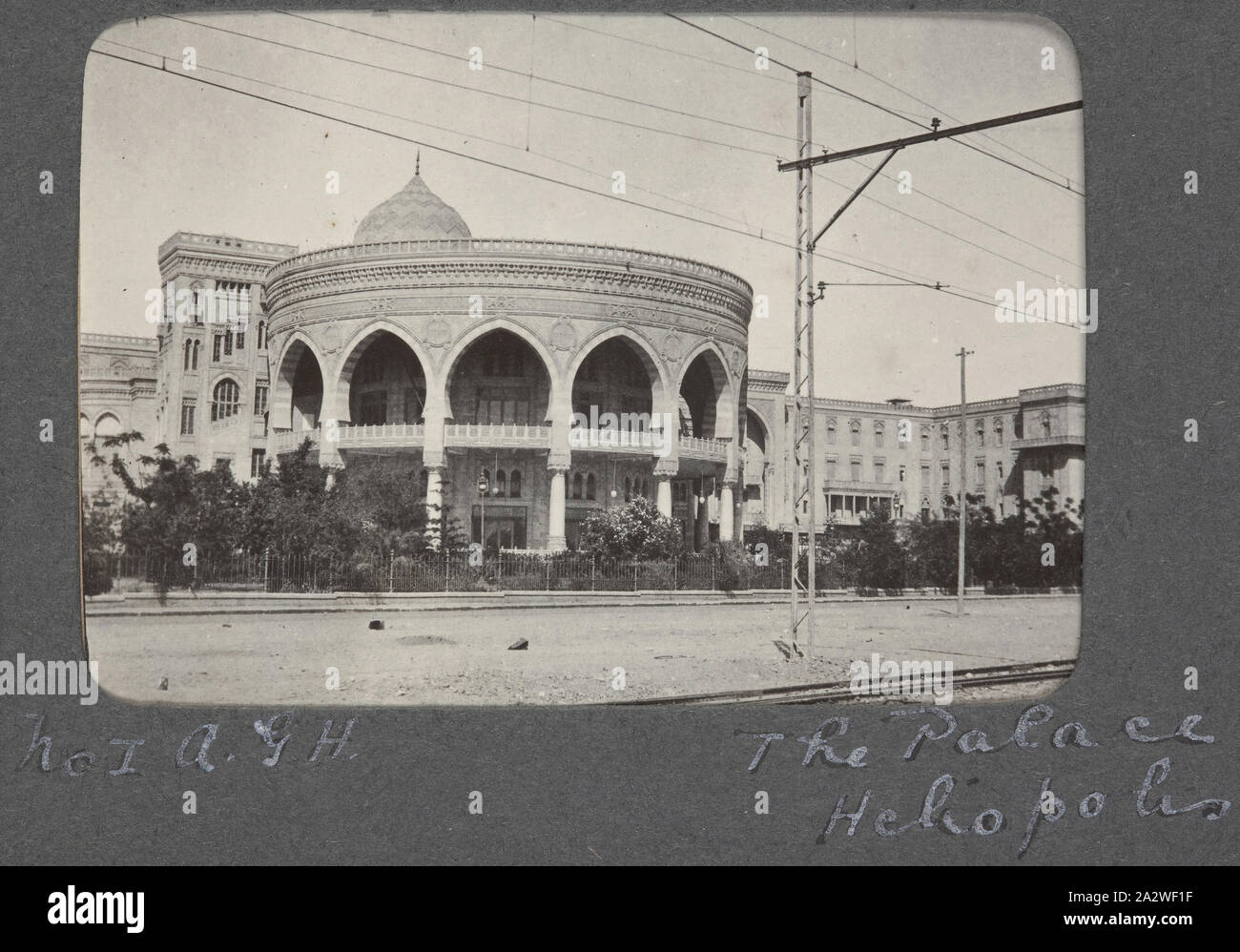Digital Image - World War I, Heliopolis Palace, Egypt, 1915-1917 ...