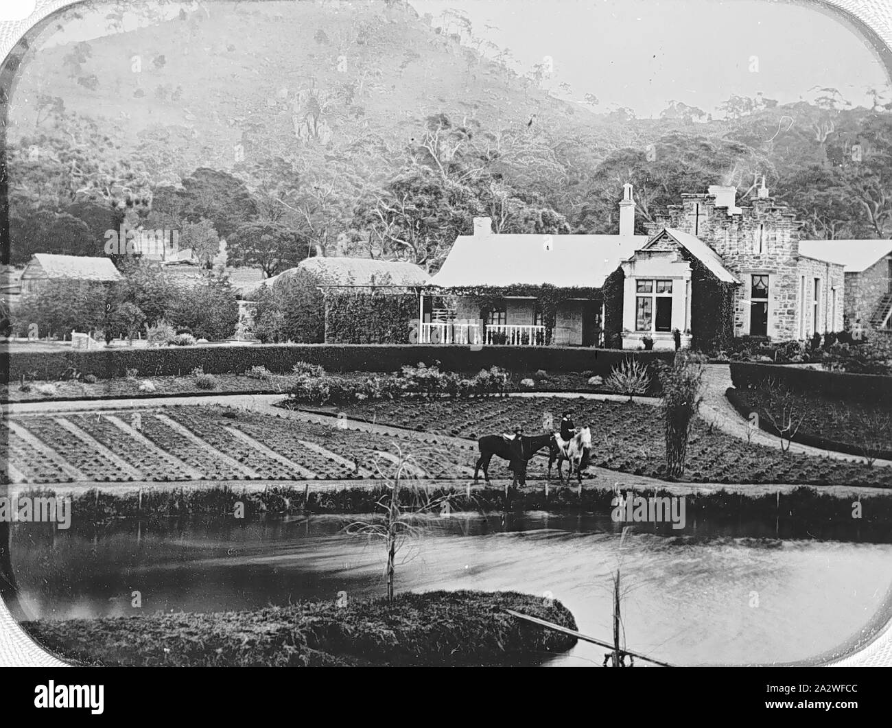 Ercildoune homestead lake hi-res stock photography and images - Alamy
