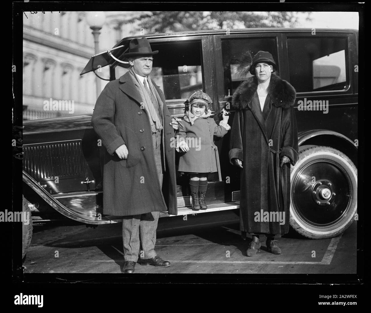Rep. Walter F. Lineberger and Mrs. with daughter Anne Lorraine at White ...