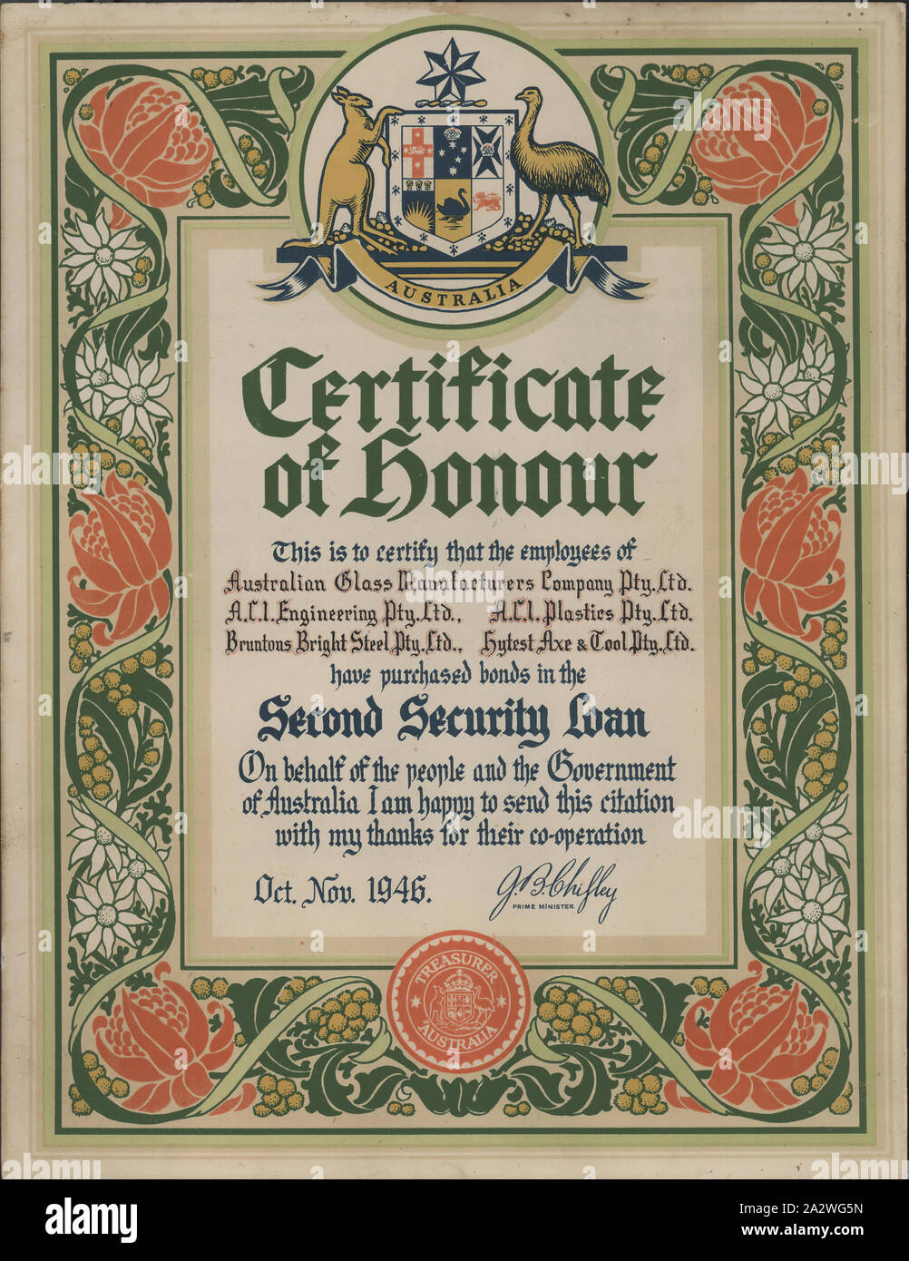 Blank Bond Certificate Paper