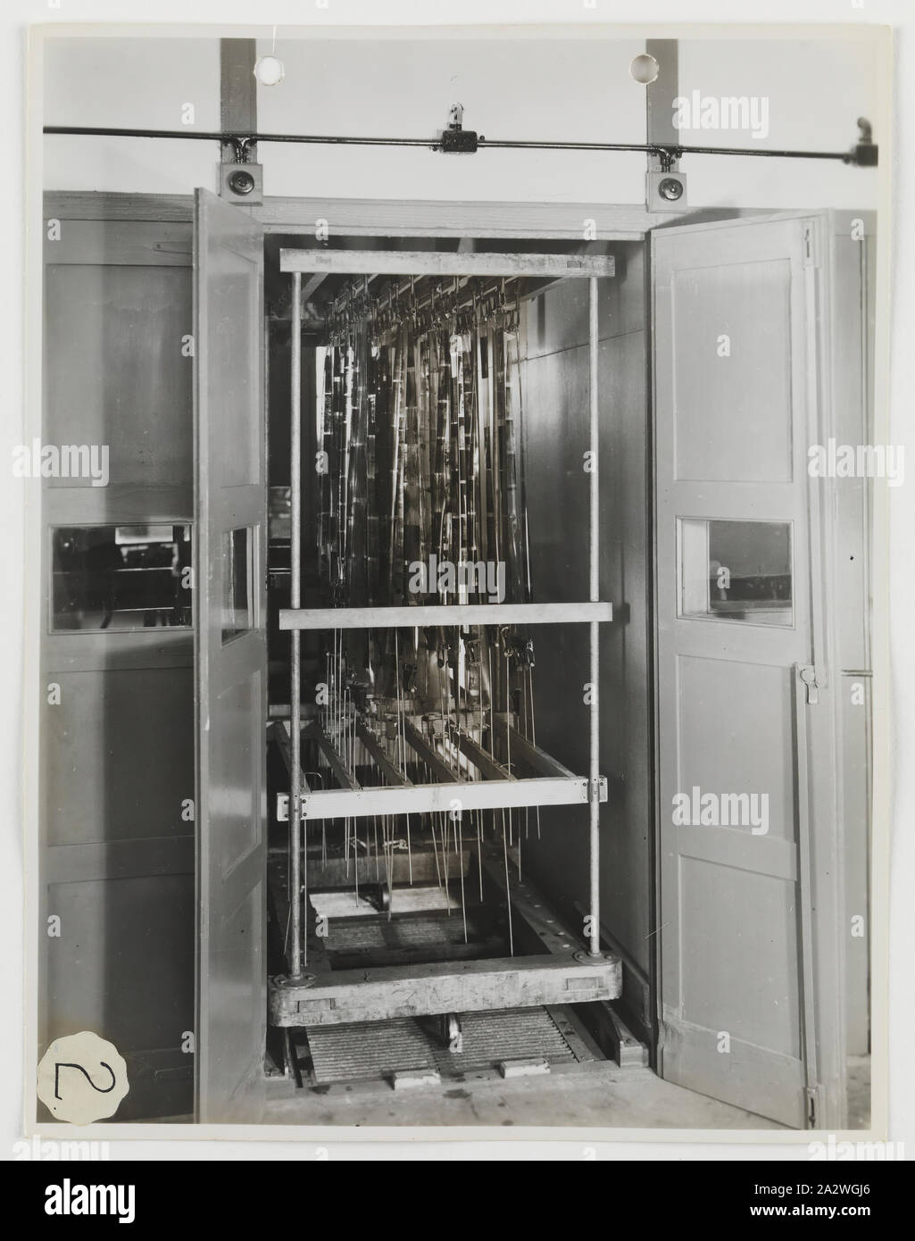 Photograph, Film Drying Cabinet, Abbotsford, circa 1940s, Black and ...