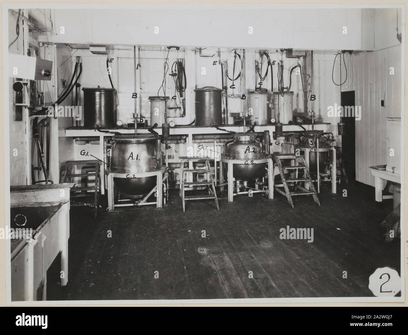 Photograph, Film Emulsion Mixing Room, Abbotsford, Victoria, 1938 ...