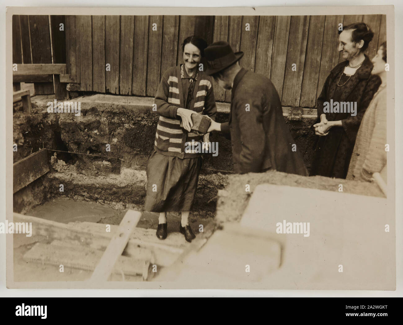 First brick building hi-res stock photography and images - Alamy