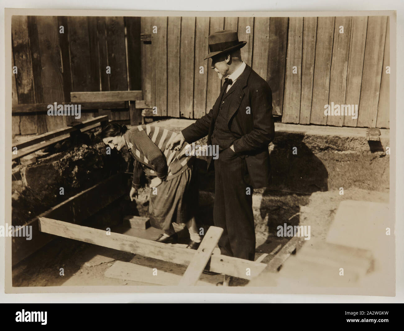 First brick laid hi-res stock photography and images - Alamy