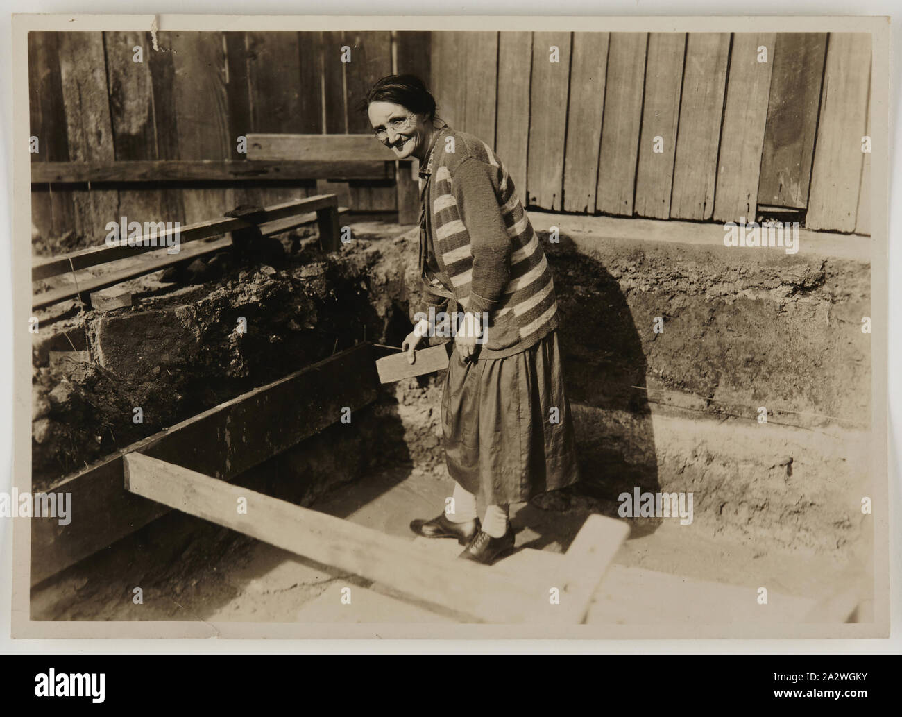 Ceremonial first brick hi-res stock photography and images - Alamy