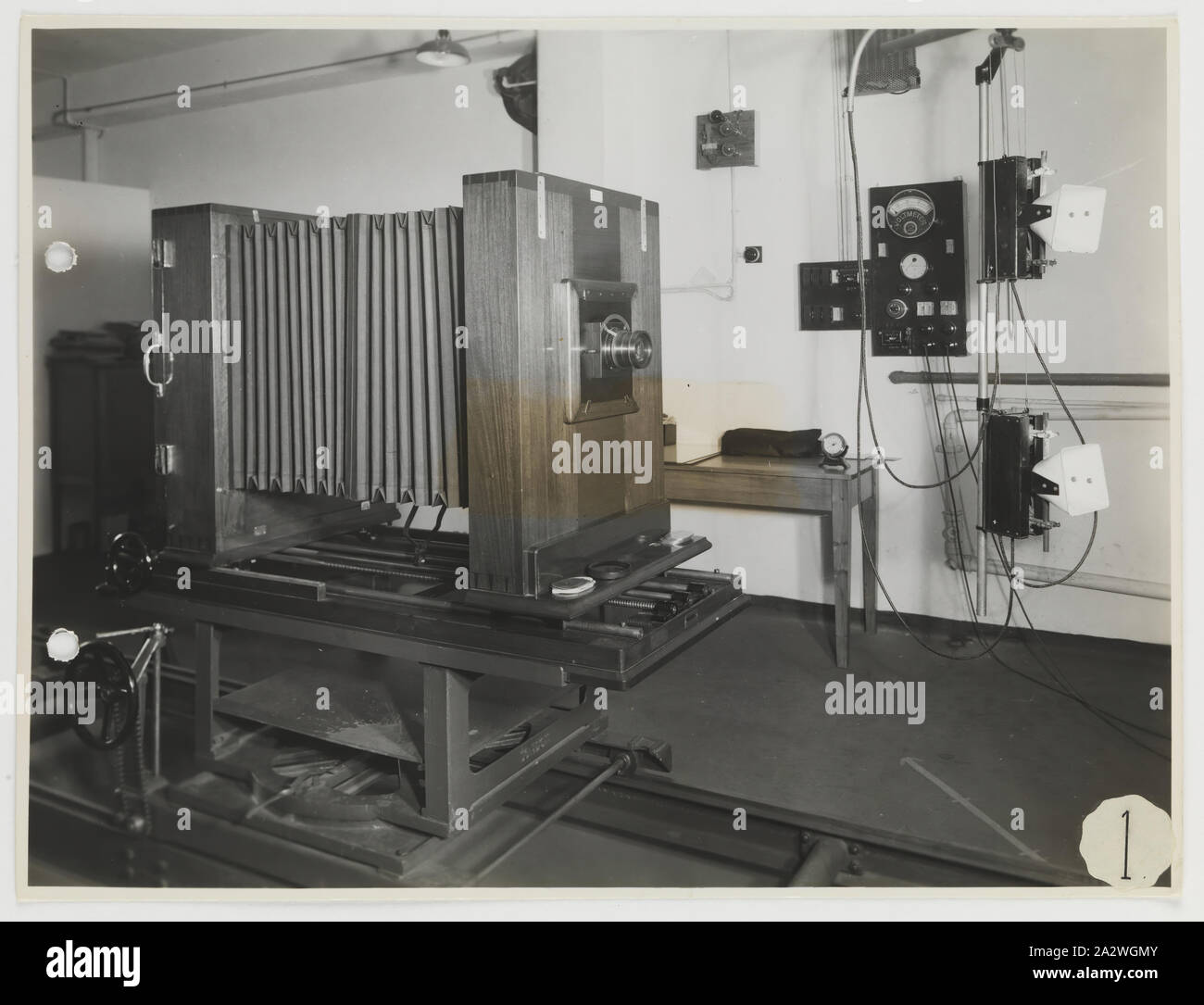 Photograph, Process Camera, Process Work Dept, Abbotsford, circa 1940s ...