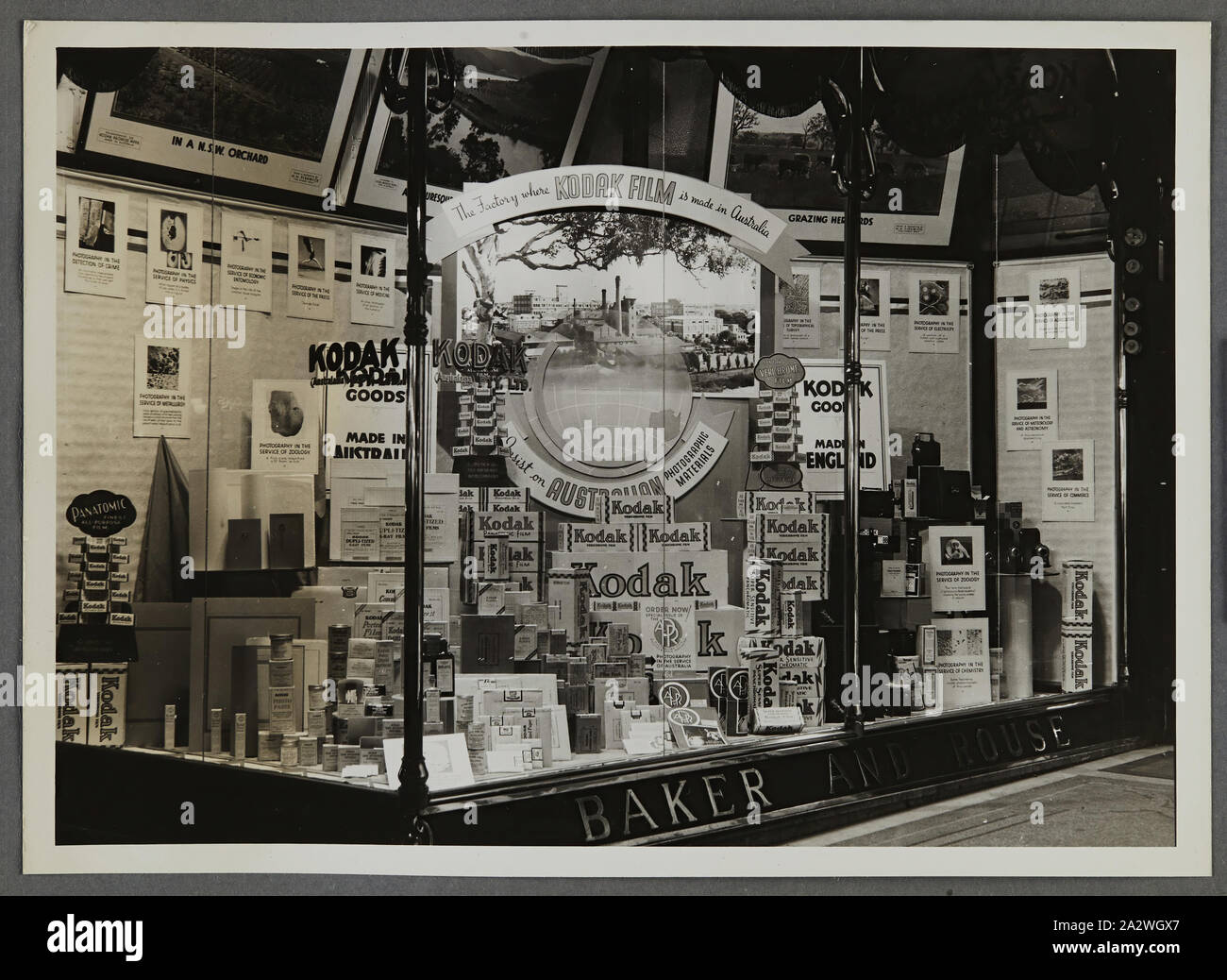 Photograph - Kodak, Shopfront Display, 'The Factory Where Kodak Film is ...