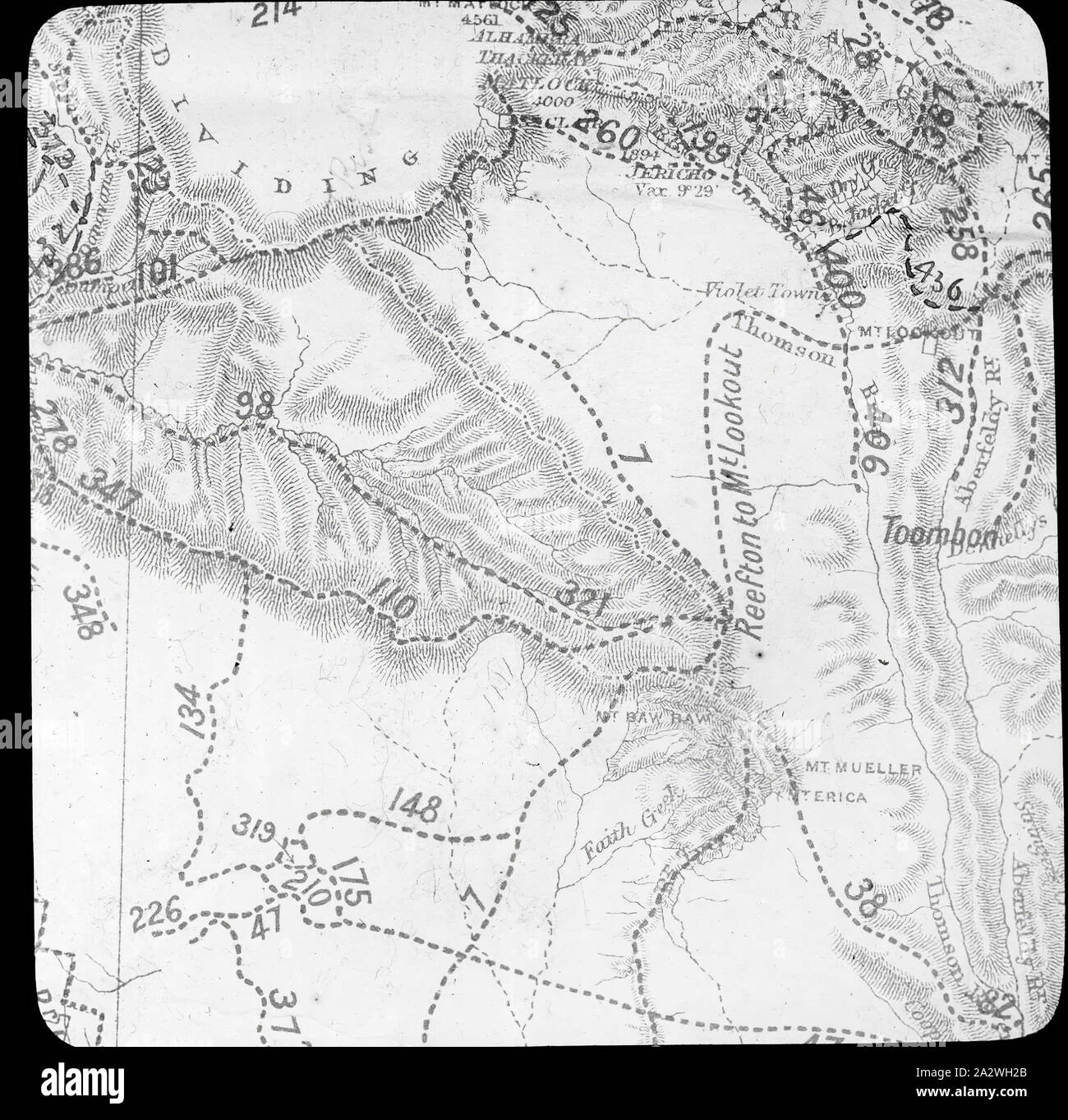 Great Dividing Range On Map