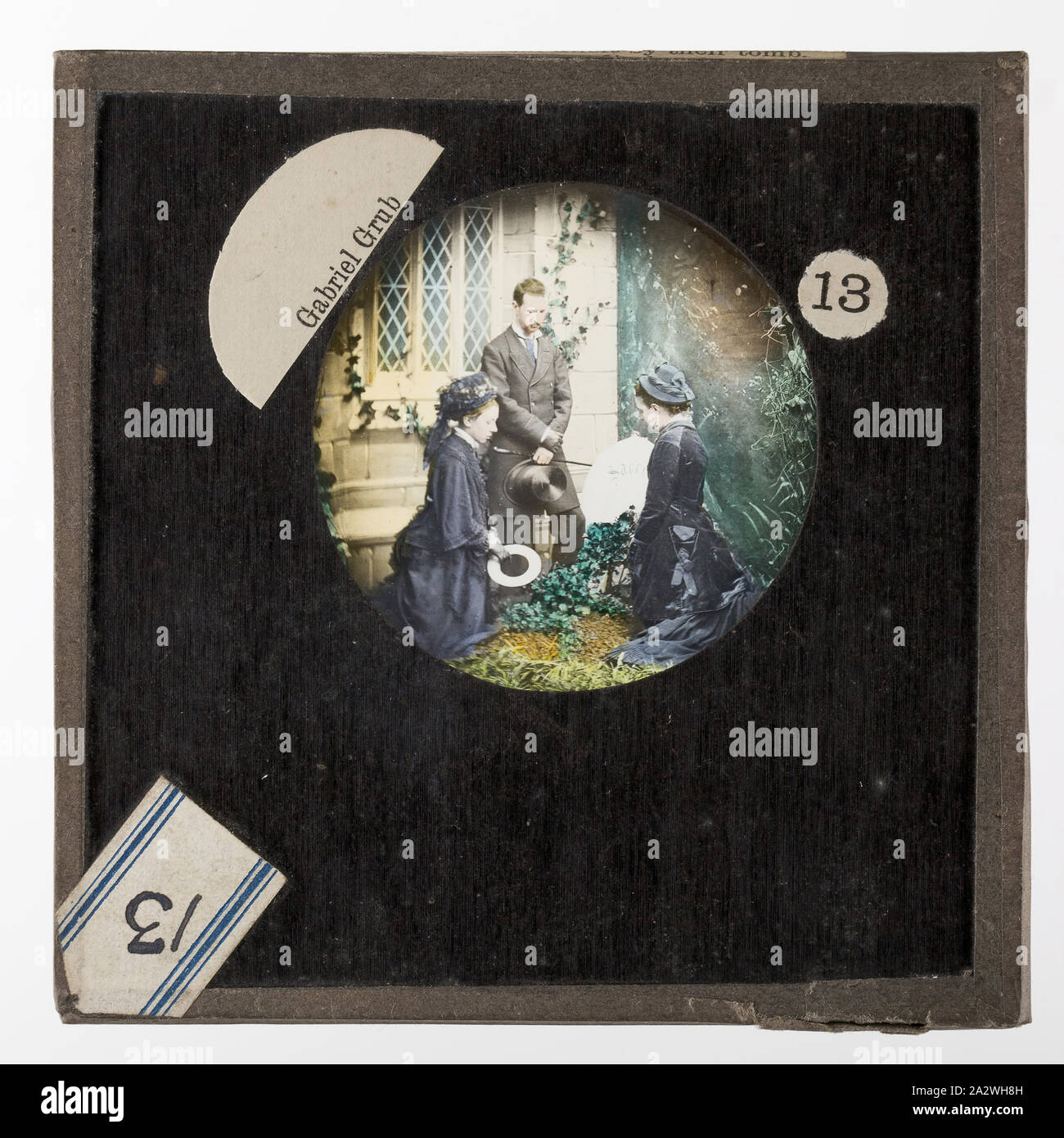 Lantern Slide - Bamforth & Co., 'Gabriel Grub', Late 19th Century, Set ...