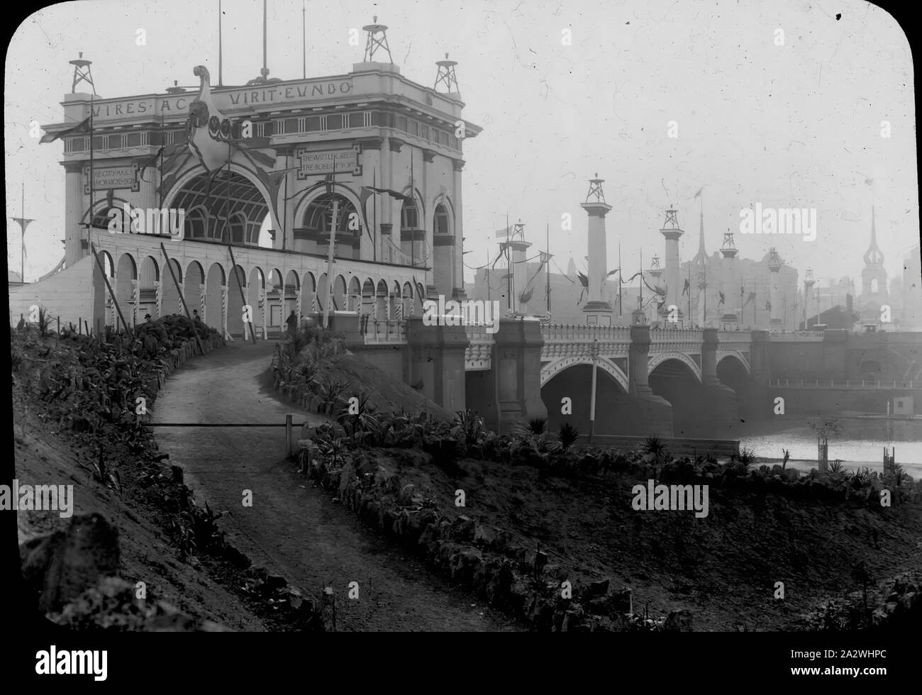 Temporary arches constructed hi-res stock photography and images - Alamy