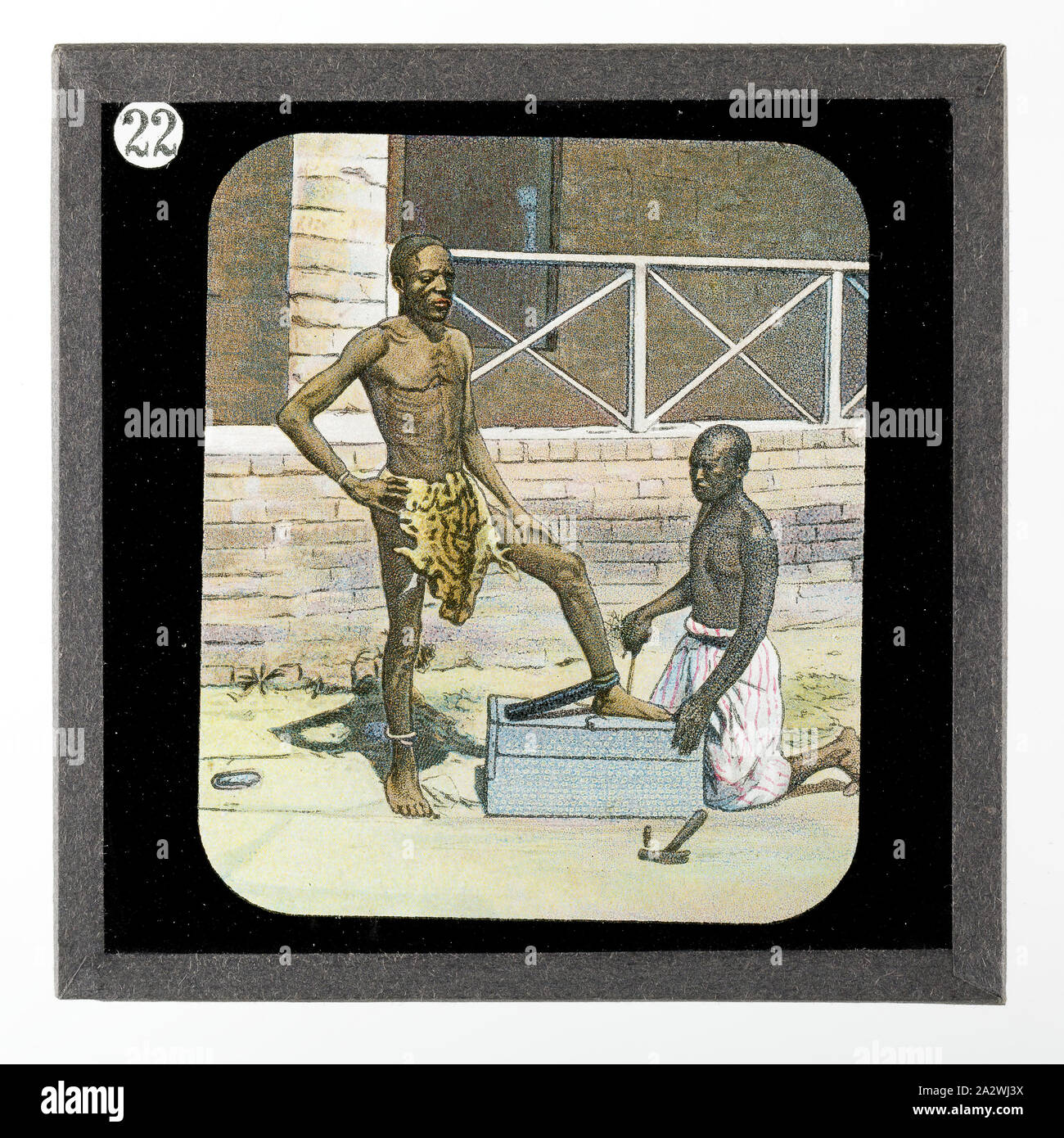 Slave shackles africa hi-res stock photography and images - Alamy