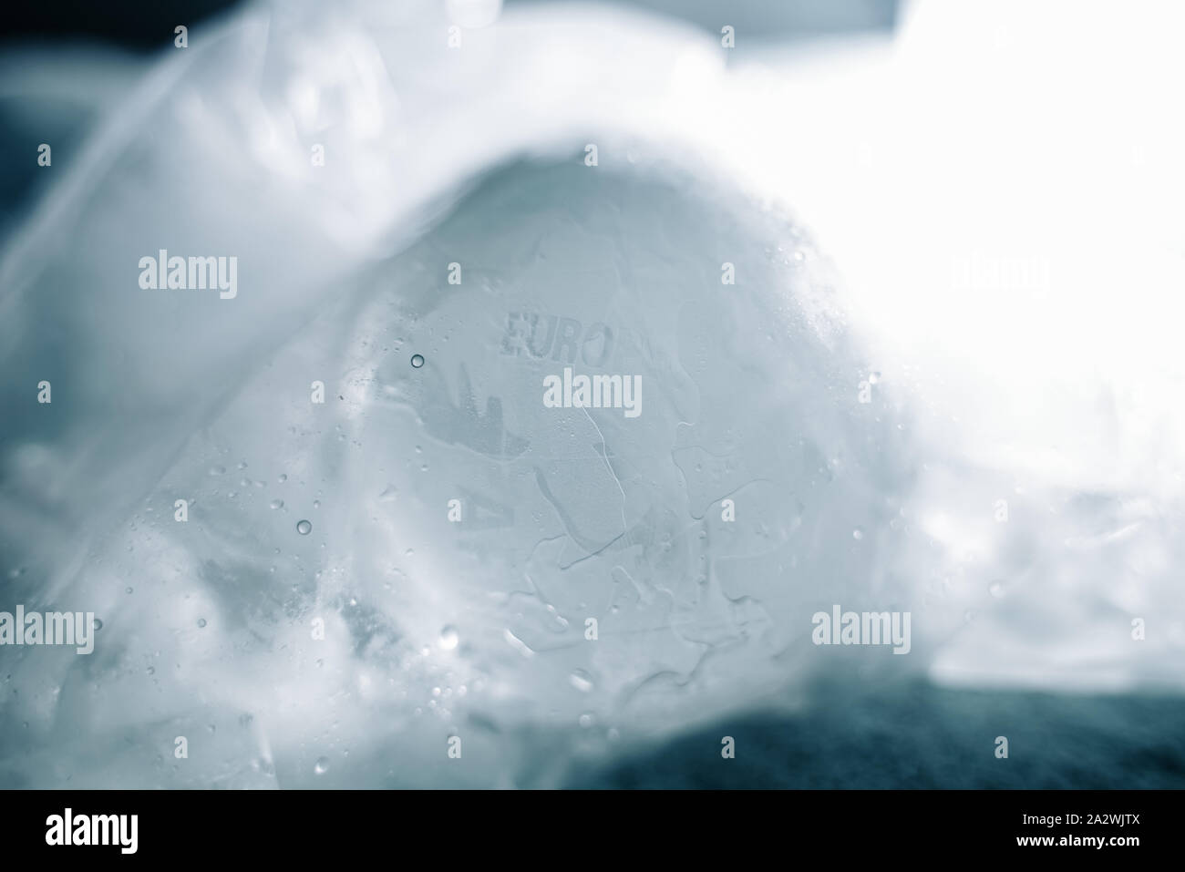 global warming as a huge problem of mankind. planet earth can't breathe ...