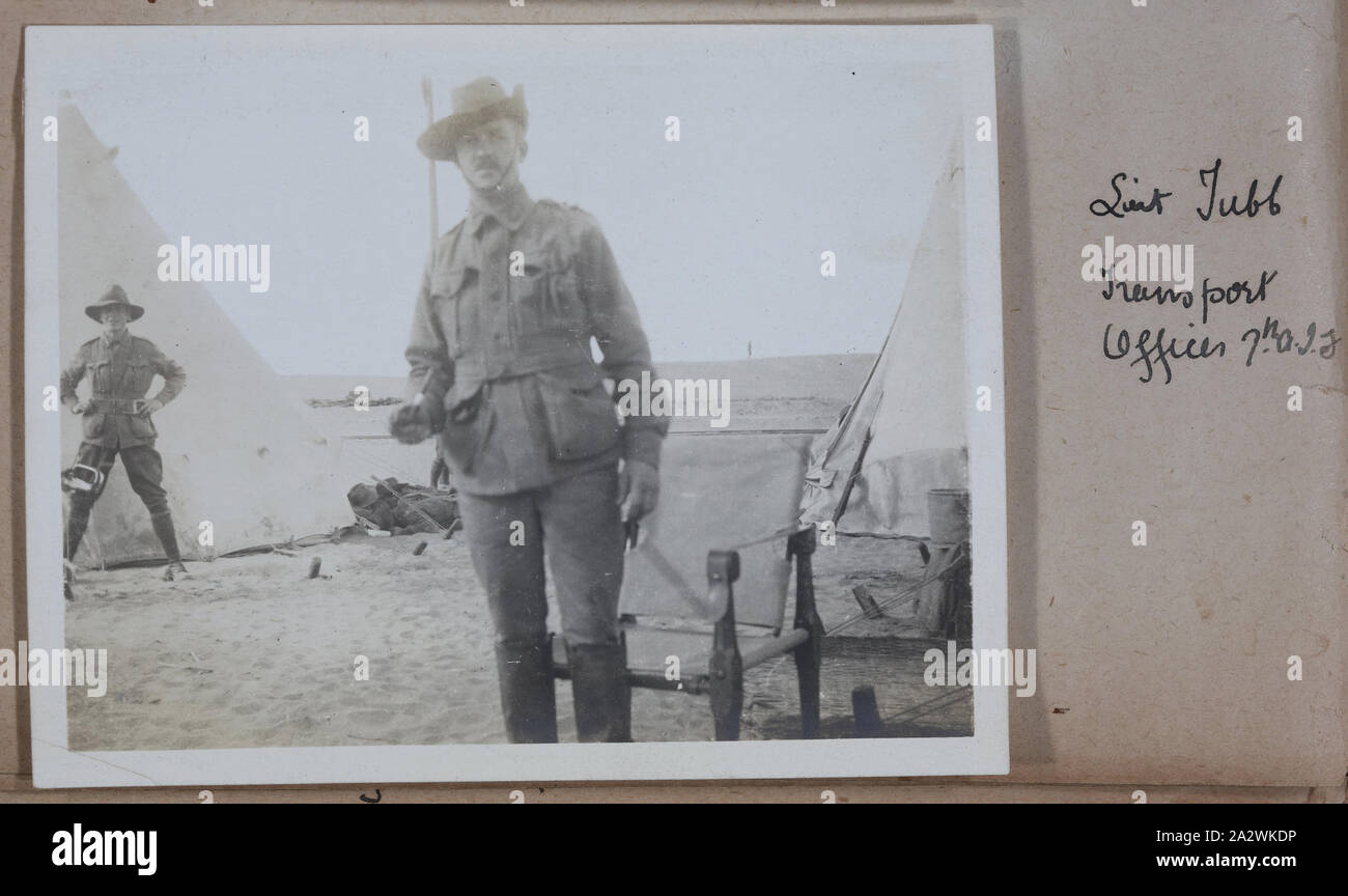 Photograph - 'Lieut Tubb', Captain Edward Albert McKenna, World War I ...