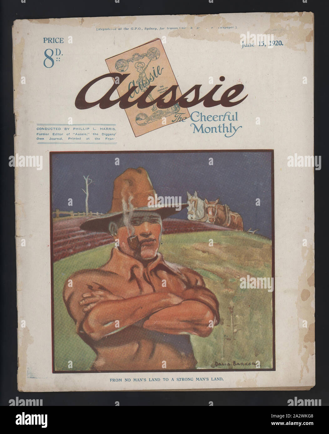 Magazine - 'Aussie', No. 16, 15 Jun 1920, Issue no.16, 15 Jun 1920, of ...