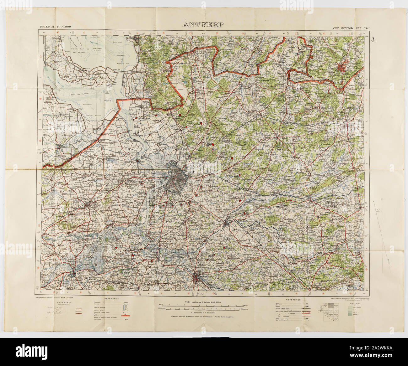 Map of antwerp hi-res stock photography and images - Alamy