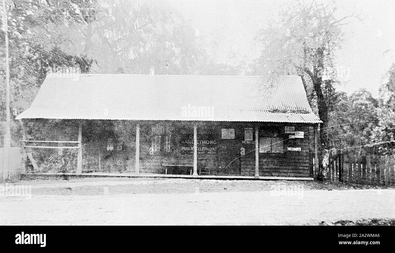 Negative - Post Office, Narbethong, Victoria, circa 1925, The ...