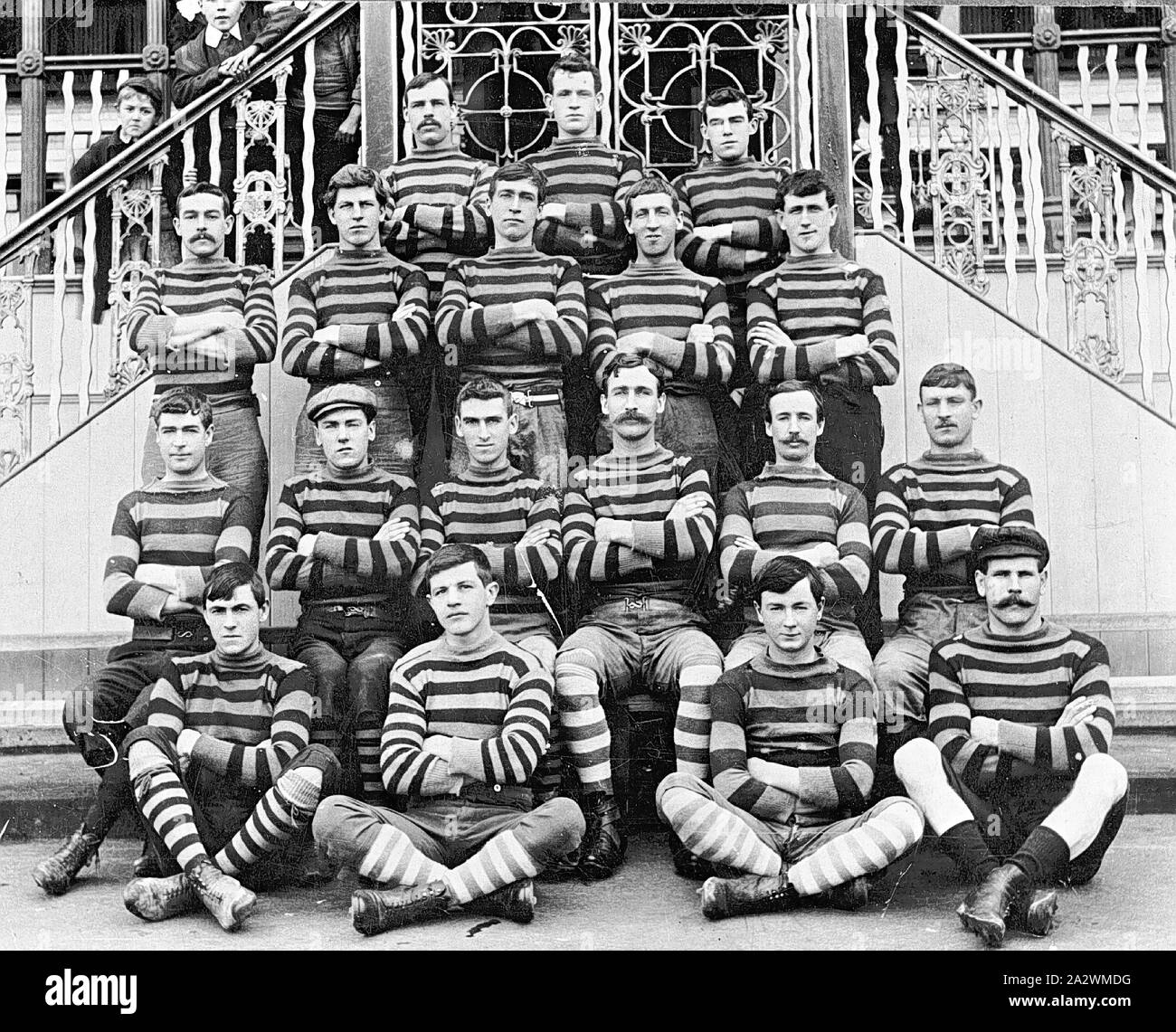 Team portrait golden point sunday school team hi-res stock photography ...