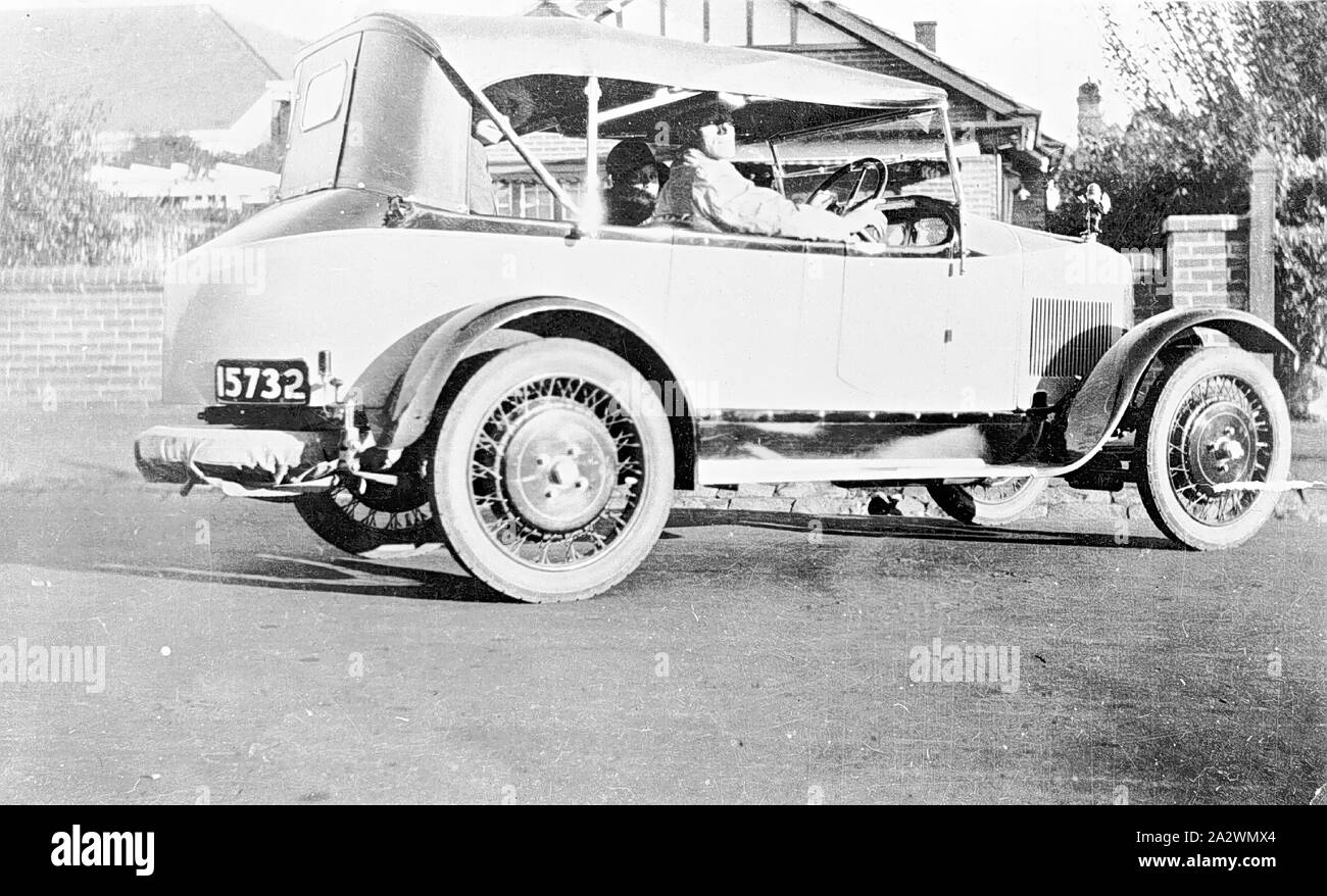 Negative - French 'Senechal' Car, Prahran, Victoria, circa 1930, A ...