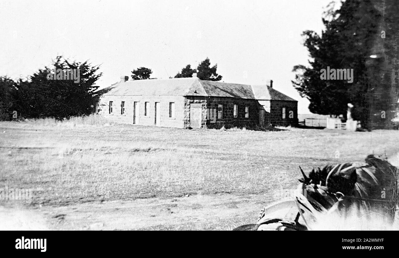 Negative - Stockyard Hill Hotel, Stockyard Hill, Victoria, 1935, The ...