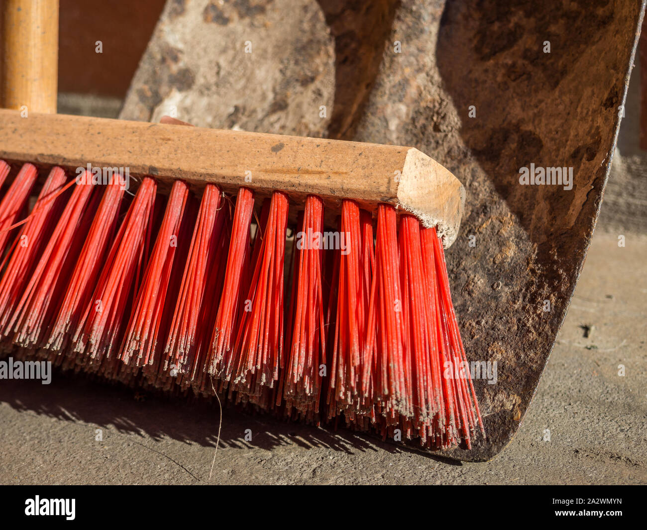 Curb brush hi-res stock photography and images - Alamy