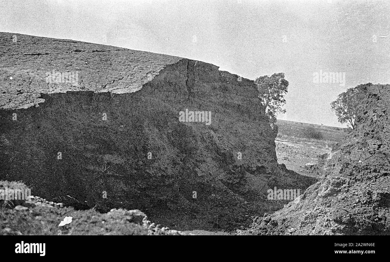 Negative - Breached Dam Wall on 'Portland Downs' Station, Isisford ...