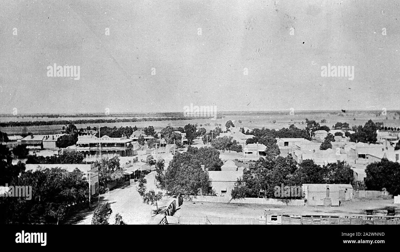 Negative - Hopetoun, Victoria, circa 1925, A general view of Hopetoun ...